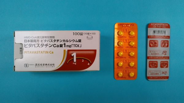 ピタバスタチンCa錠1mg「TCK」｜メディカルお薬.com【中央メディカルシステム株式会社】