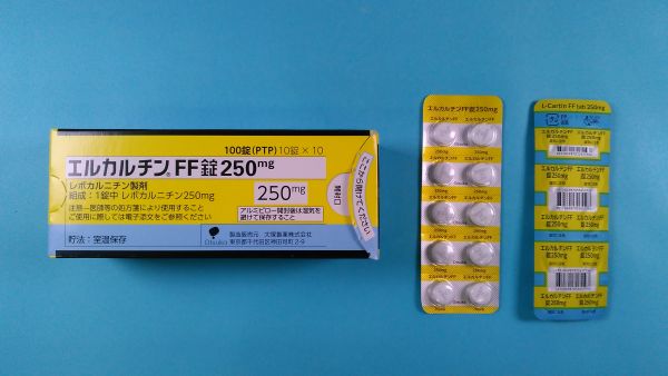 エルカルチンFF錠250mg｜メディカルお薬.com【中央メディカルシステム株式会社】