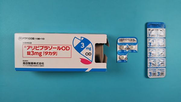 アリピプラゾールOD錠3mg「タカタ」｜メディカルお薬.com【中央メディカルシステム株式会社】