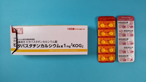 ピタバスタチンカルシウム錠1mg「KOG」｜メディカルお薬.com【中央メディカルシステム株式会社】