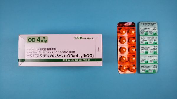 ピタバスタチンカルシウムOD錠4mg「KOG」｜メディカルお薬.com【中央メディカルシステム株式会社】