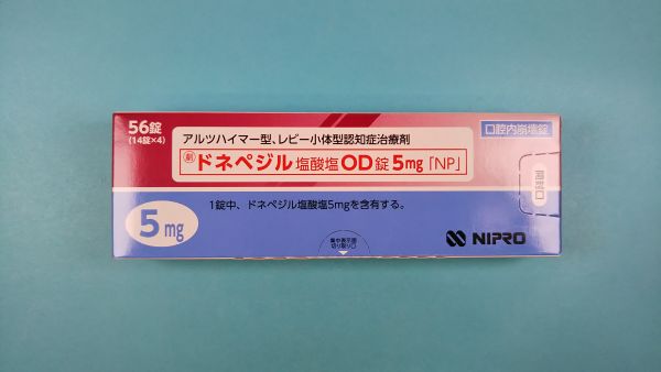 ドネペジル塩酸塩OD錠5mg「NP」｜メディカルお薬.com【中央メディカルシステム株式会社】