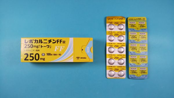 レボカルニチンFF錠250mg「トーワ」｜メディカルお薬.com【中央メディカルシステム株式会社】