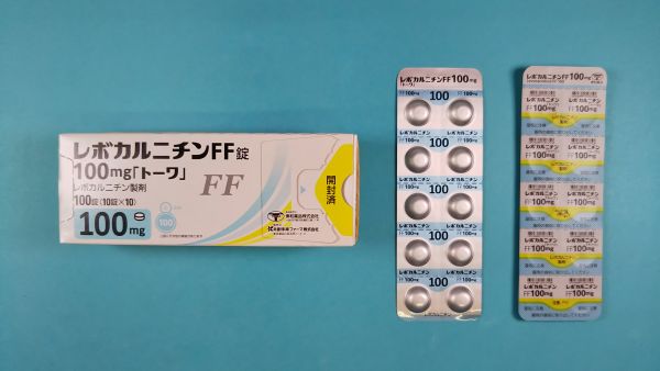 レボカルニチンFF錠100mg「トーワ」｜メディカルお薬.com【中央メディカルシステム株式会社】